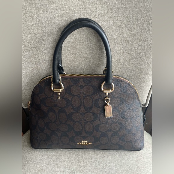 Coach | Bags | Nwtcoach Katy Satchel In Signature Canvas Coach ...